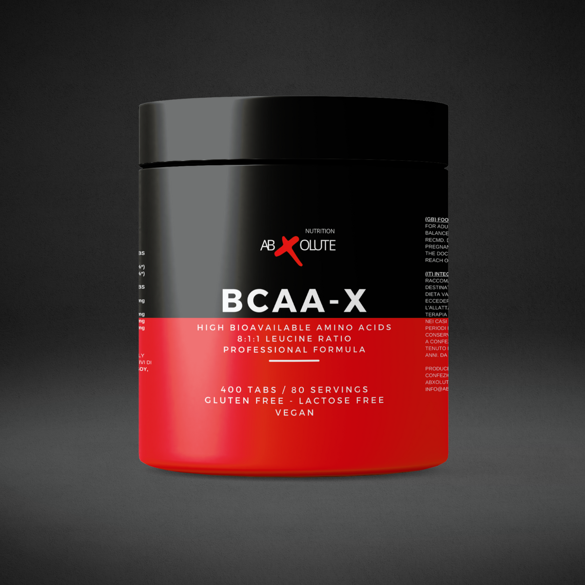 BCAA-X - La tua fonte di energia e recupero definitiva! (400TAB ...